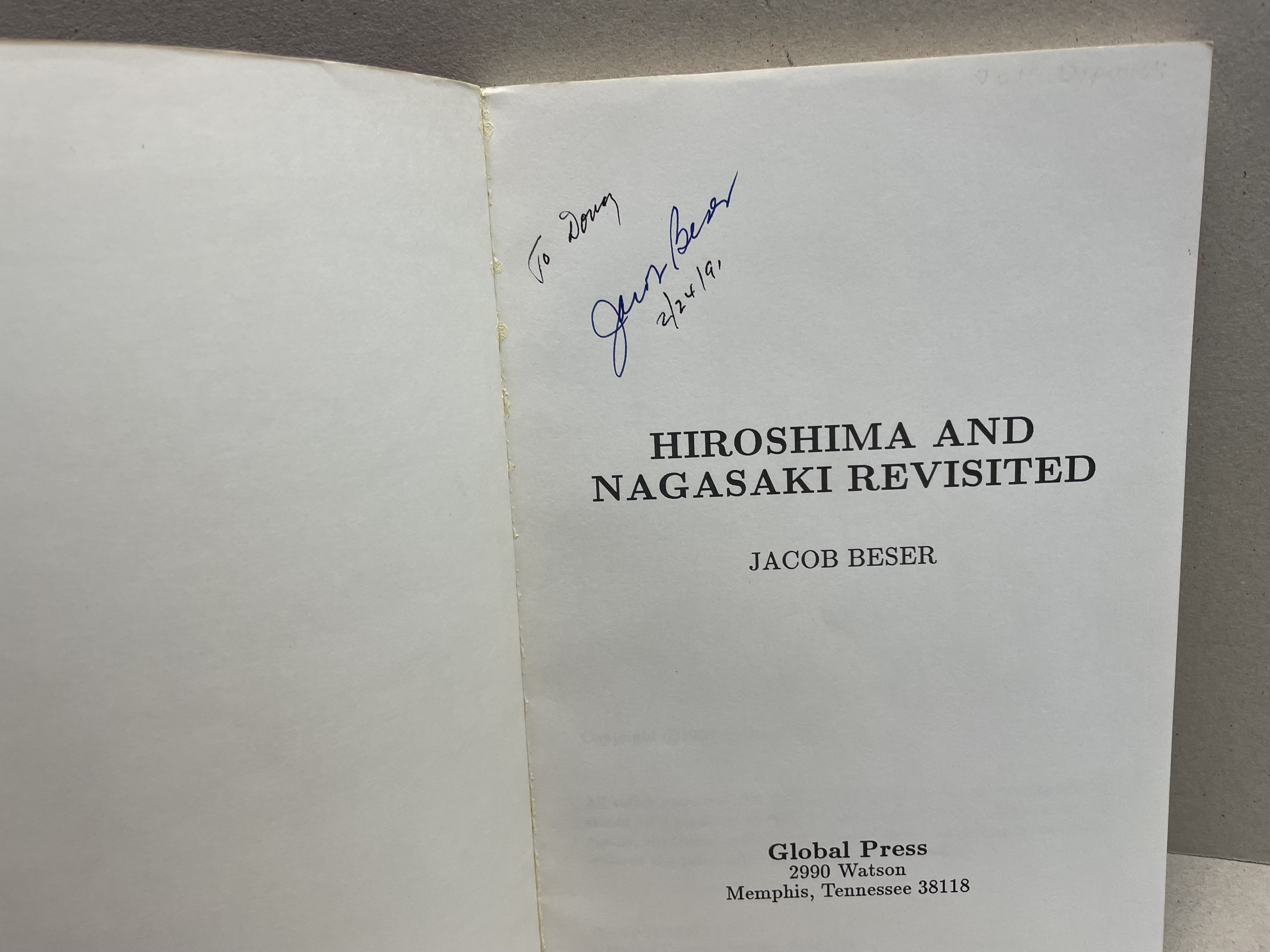 Hiroshima and Nagasaki Revisited