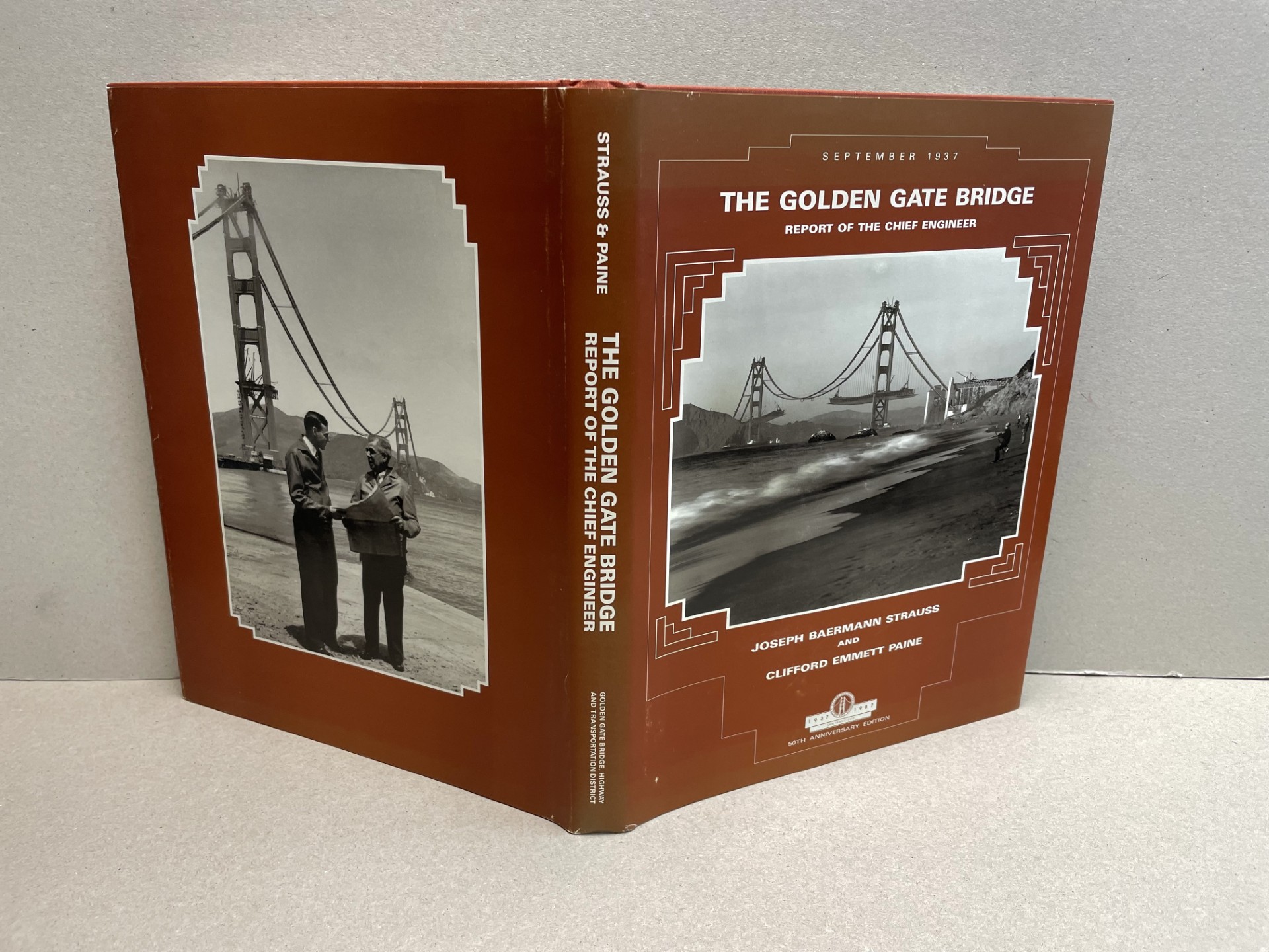 THE GOLDEN GATE BRIDGE : Report of The Chief Engineer ( 50th ...